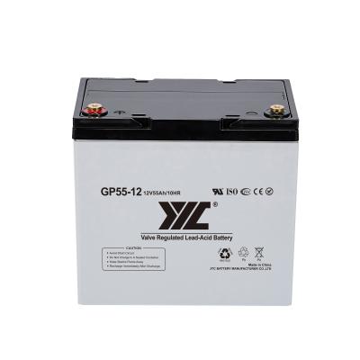 China Bank Vault Security Control System Battery 12V 55AH With ABS Casing for sale