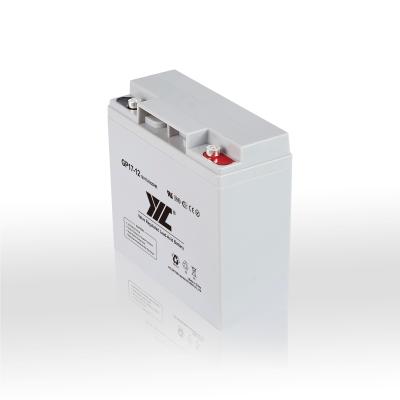 China Medical Equipment 12V VRLA Battery 17AH For Emergency Backup Energy Storage for sale