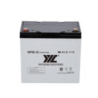 China 12V 55AH Self Service Terminal Battery ATM AGM Sealed Lead Acid Battery for sale