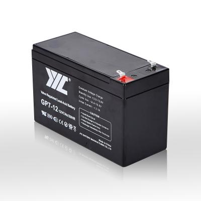 China 12V 7Ah Security Access Control Battery For Intercom Systems for sale