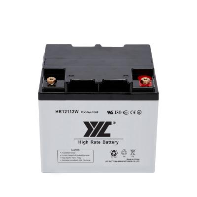 China 112W 12V UPS Server Room Battery Backup Valve Regulated Sealed Lead Acid Power Source for sale