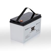 China DC12V 100AH Industrial VRLA Battery Generator Backup Battery Maintenance Free for sale