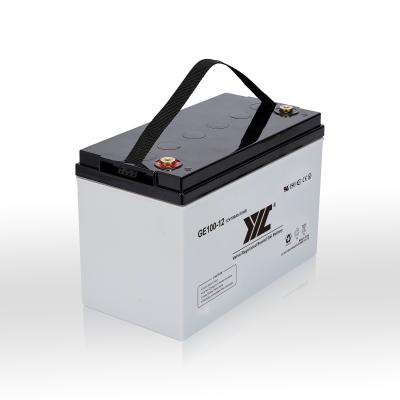 China Industrial VRLA Sealed Gel Battery 12V 100Ah Deep Discharge Recovery for sale