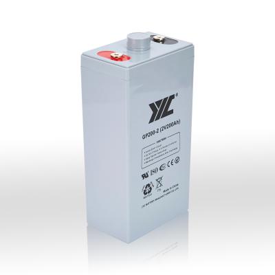 China Valve Controlled Industrial VRLA Battery 2V 200AH For Power Plant DC Screen Systems for sale