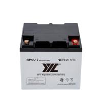 China Compact Industrial VRLA Battery 12V 38AH Long Cycle Life For DCS PLC Backup for sale