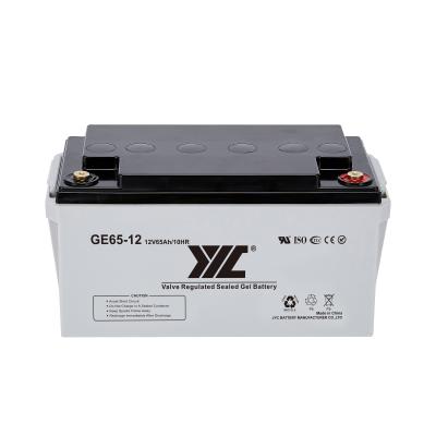 China 12V 65AH VRLA Gel Type Battery For Telecom Towers Remote Telecom Node for sale