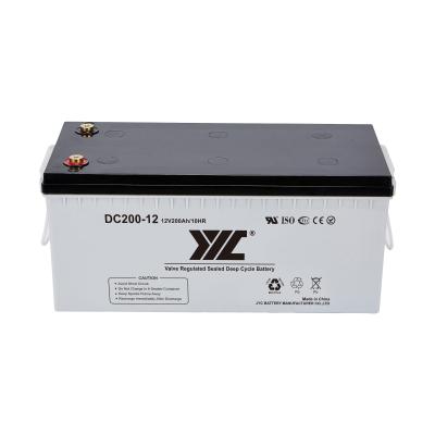 China DC12V 200AH Industrial VRLA Battery Diesel Generator Starting Battery for sale