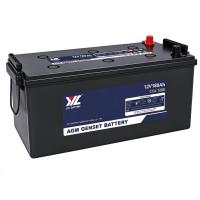 China 12V 180Ah AGM Diesel Generator Battery 1200A CCA Battery for sale