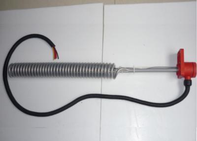 China PTFE Single Tubular Spiral Heaters Vertical Horizontal Bottom Position for sale