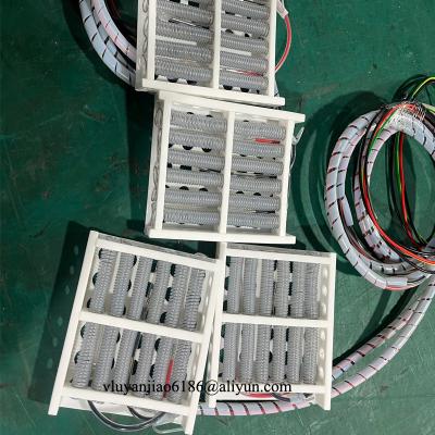 China 220V 1P 1KW Semiconductor PTFE Immersion Heater 190x150x25MM For Electroplating Tank for sale