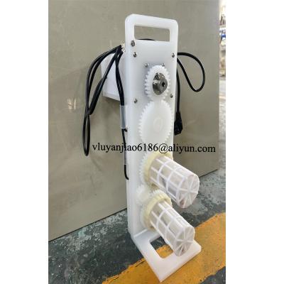 China Dual Barrel Body PPN Mini Electroplating Barrel For Electroplating Tank for sale