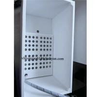 China PTFE Welded Bath Wet Etch Process Electroplating Tank Equipped With Frame Heater for sale