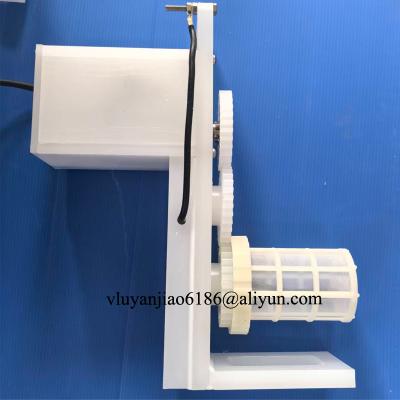 China Mini PP Electroplating Barrel 60*100mm With Single Basket For Small Electroplating Tank for sale
