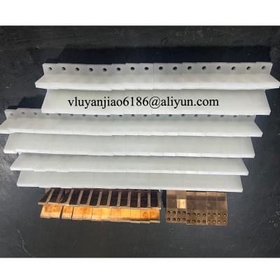 China Plastic V Shape Copper V Shape Electroplating Parts For Electroplating line for sale