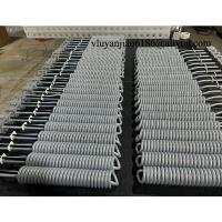 China 220V 4kw Vertical PTFE Immersion Heater Electric Over The Side Heater For Electroplating Tank for sale