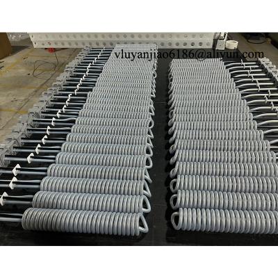 China 220V 4kw Vertical PTFE Immersion Heater Electric Over The Side Heater For Electroplating Tank for sale