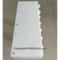 China High-Temperature Resistant PFA Welded Tank with Seamless Construction and Customizable Ports for Chemical Storage for sale