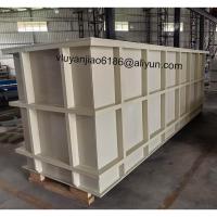 China 15 feet Long PP Compartment Tank For Chem Film And Rinse for sale