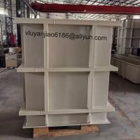 China 15 feet Long PP Compartment Tank For Chem Film And Rinse for sale
