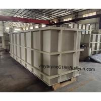 China High-Performance PP Rinsing Electroplating Tanks Designed For Efficient Rinsing, Cleaning, And Chemical Treatment Processes Across Various Industries. for sale