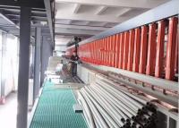 China Vertical Lifting Rack Electroplating Line with 60kg Capacity and 10-45M Rotation for Copper Nickel Chromium Plating for sale