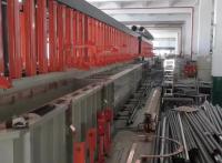 China Vertical Lifting Rack Electroplating Line with 60kg Capacity and 10-45M Rotation for Copper Nickel Chromium Plating for sale
