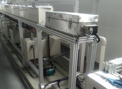 China Automatic Reel-to-Reel Continuous Electroplating Plant Equipment with 0-30 M/min Speed and 0-10mm Material Capacity for sale