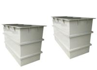 China Acid And Alkali Resistance PVC Electroplating Tanks , Chrome Plating Bath for sale