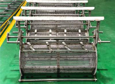 China 8mm Hole SUS304 Stainless Steel Electroplating Barrel - 280mm Diameter x 600mm Length for Degreasing Equipment for sale