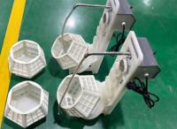 China 650mm PP Hexagonal Plating Basket with 320mm Diameter - Portable Electroplating Barrel for Micro Workpieces for sale