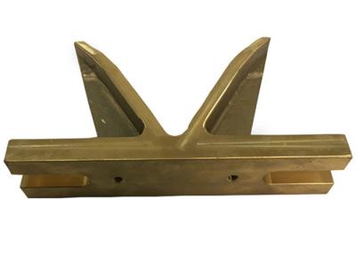 China Conductive Copper V Block Electroplating Tank Accessory - 3000A+ Current Capacity with Water-Cooled Option for sale