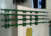 China SUS316 PVC Coated Electroplating Racks - Temperature Resistant Hardware Hangers for PCB & FPC Manufacturing for sale