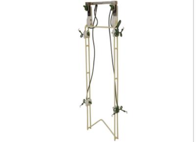 China SUS316L VCP Electroplating Hanger with PE Coating for Gold Plating - Custom PCB Rack with Flexible 304 Steel Hooks for sale