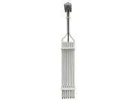 China Single Phase PTFE Tank Immersion Heater 3000-5000W 220-480V with 450-600mm Hot Zone for Industrial Heating for sale