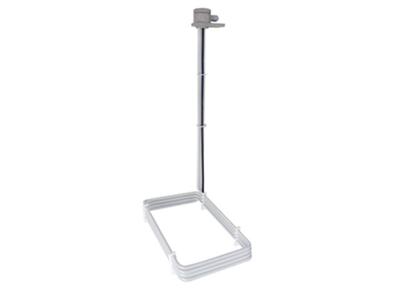 China Square Coil PTFE Immersion Heater 3KW 220/380V with 300×300×60mm Hot Zone and Thermal Protection for sale