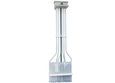 China PTFE Triple Element Over-The-Side Immersion Heater 3000-12000W 220-380V for Industrial Applications for sale