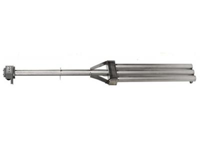 China 220V 50mm Stainless Steel Triple Tube Immersion Heater 6000-36000W Custom Length for sale