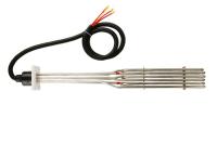 China 9KW 400mm Hot Zone 3-Phase Stainless Steel Immersion Heater for Industrial Tanks - 208-600V Range for sale