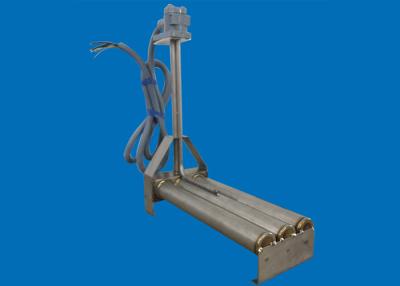 China 24KW 3-Tube Titanium Immersion Heater for Nitric Acid Solutions - 380V 3-Phase with 1200mm Heating Zone for sale