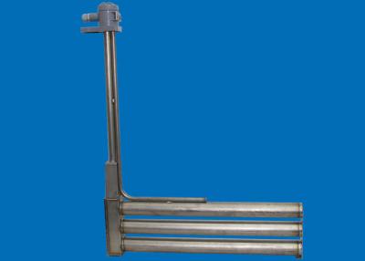 China Titanium L-Shaped Immersion Heater 480V 3-Phase 36KW with 1600mm Hot Zone and 1200mm Vertical Length for sale