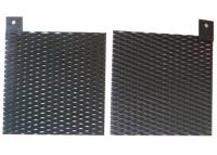 China 99.6% Grade 2 Platinum Coated Titanium Electrodes for Water Treatment with 3-12 Micron Coating and 2000A/M² Current Density for sale