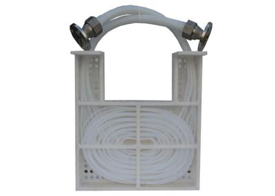 China CE Approved PTFE Heat Exchanger with -180°C to 260°C Temperature Range and 150mm Minimum Bending Radius for sale