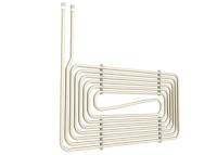 China PVDF Shell Fluoropolymer Coiled Tube Heat Exchanger -46°C to 206°C Temperature Range with 10+ Year Service Life for sale
