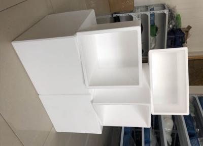 China Rectangle PTFE Electroplating Tanks Chrome Plating Bath Acid And Alkali Resistance for sale