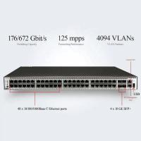 China 48*10/100/1000BASE-T Ethernet ports and 4*10GE SFP ports PoE Switch with LACP Function for sale