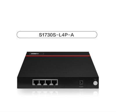 China 4 Port PoE Ethernet Switch S1730S-L4P-A For Full Duplex Half Duplex Communication for sale