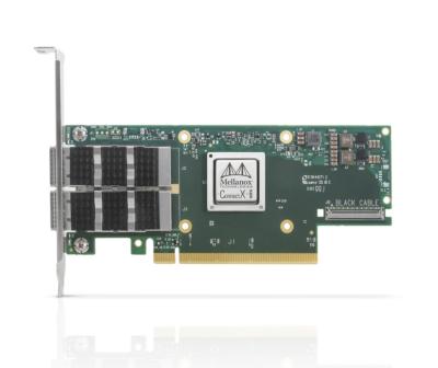 China Mellanox MCX653106A-HDAT Network Adapter Card With 10/100Mbps Transmission Rate for sale