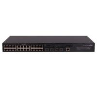 China Transmission Rate 10/100/1000Mbps H3C LS-S5130S-28S-HPWR-EI Fiber Network Poe Switch for sale