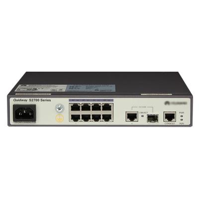 China S2700-9TP-SI-AC 8 Port Ethernet 10/100 Network Switch with 32 Gbit/s Switching Capacity for sale