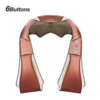 China Improve Circulation Neck And Shoulder Massager With 8 Carbon Fiber Massage Head for sale